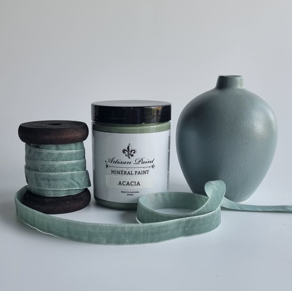Artisan Mineral Paint is a primer, blocker and paint all in one